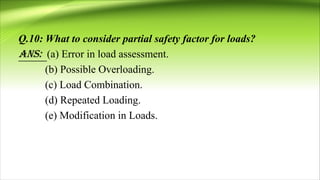 Structural design i limit state method-kavita singh | PPT