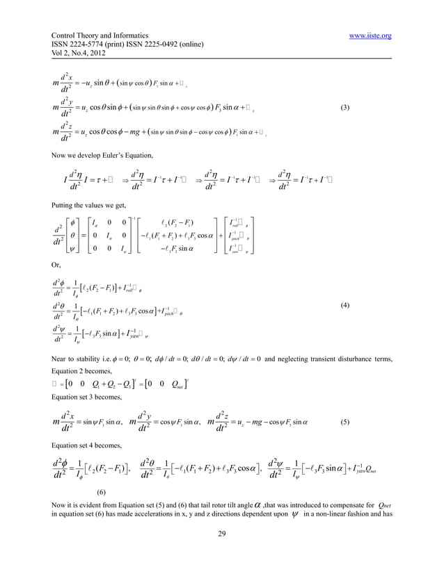 Structural design and non linear modeling of a highly stable | PDF | Radio Control | Hobbies ...