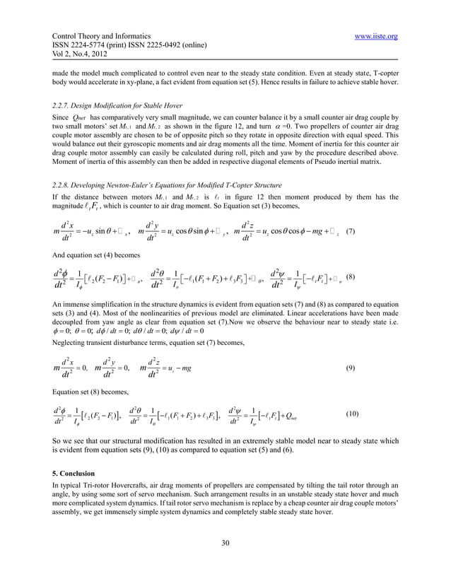 Structural design and non linear modeling of a highly stable | PDF | Radio Control | Hobbies ...