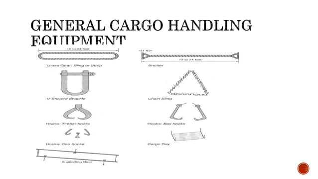 cargo handling equipment | PPTX