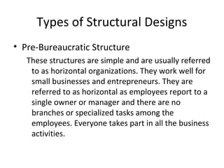 Structural design in mgt | PPT