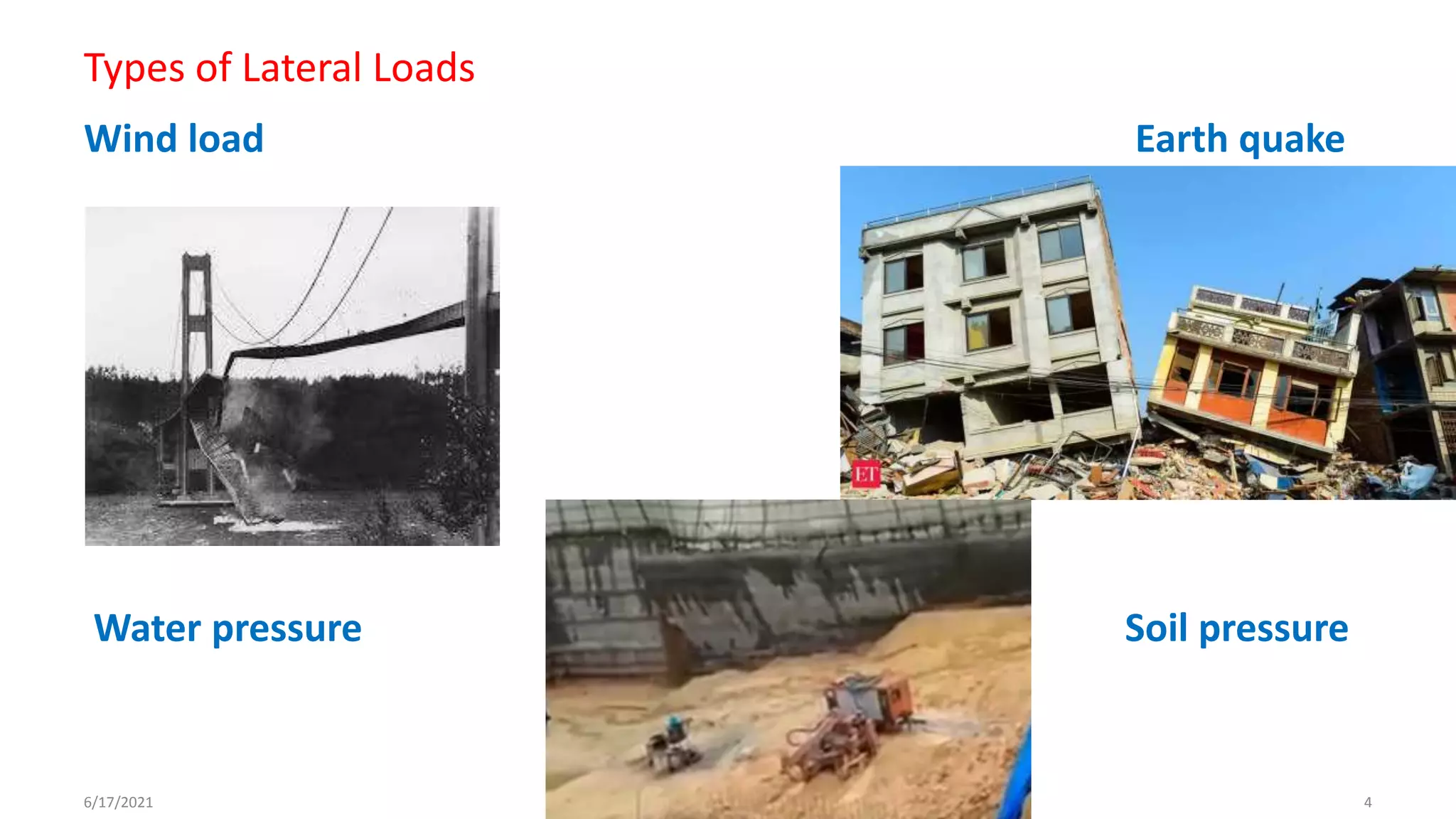 Structural design introduction and wind net calculation | PPT