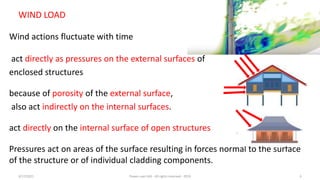 Structural design introduction and wind net calculation | PPT
