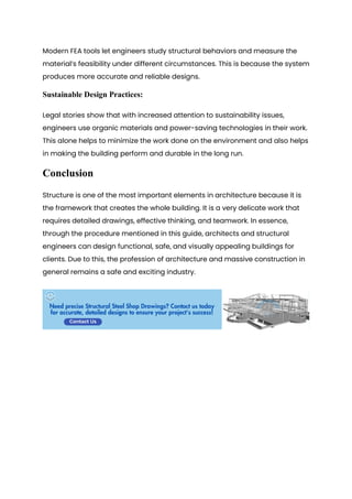 Structural Design Process: Step-by-Step Guide for Buildings | PDF