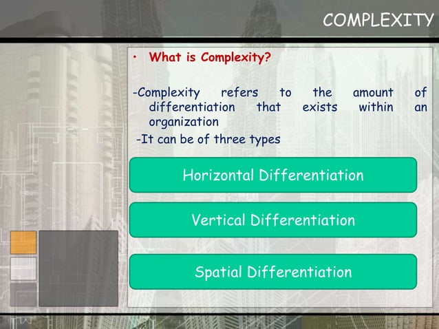 Structural dimensions in organizations | PPTX