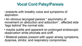 STRUCTURAL DISORDERS of the vocal cords.pptx
