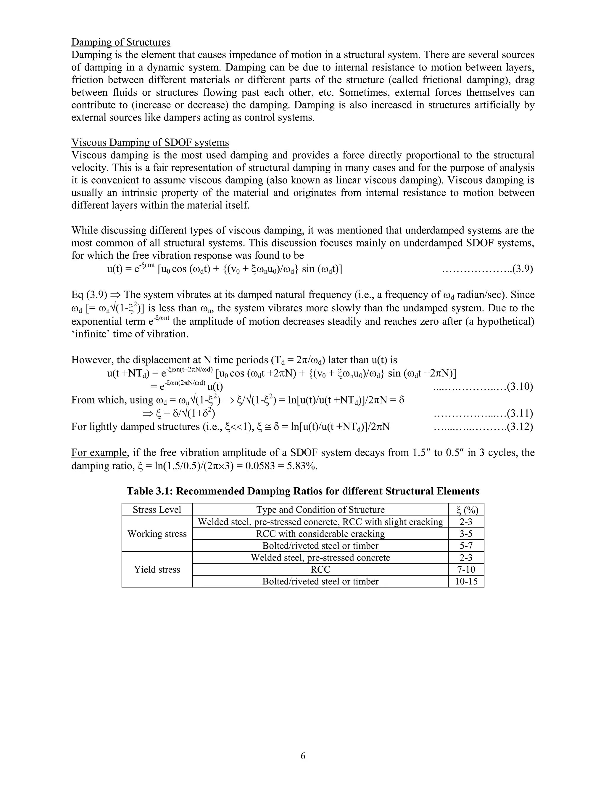 Structural dynamics and earthquake engineering | PDF