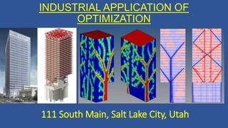 Structural Efficiency Improvement by Topology Optimization and ...