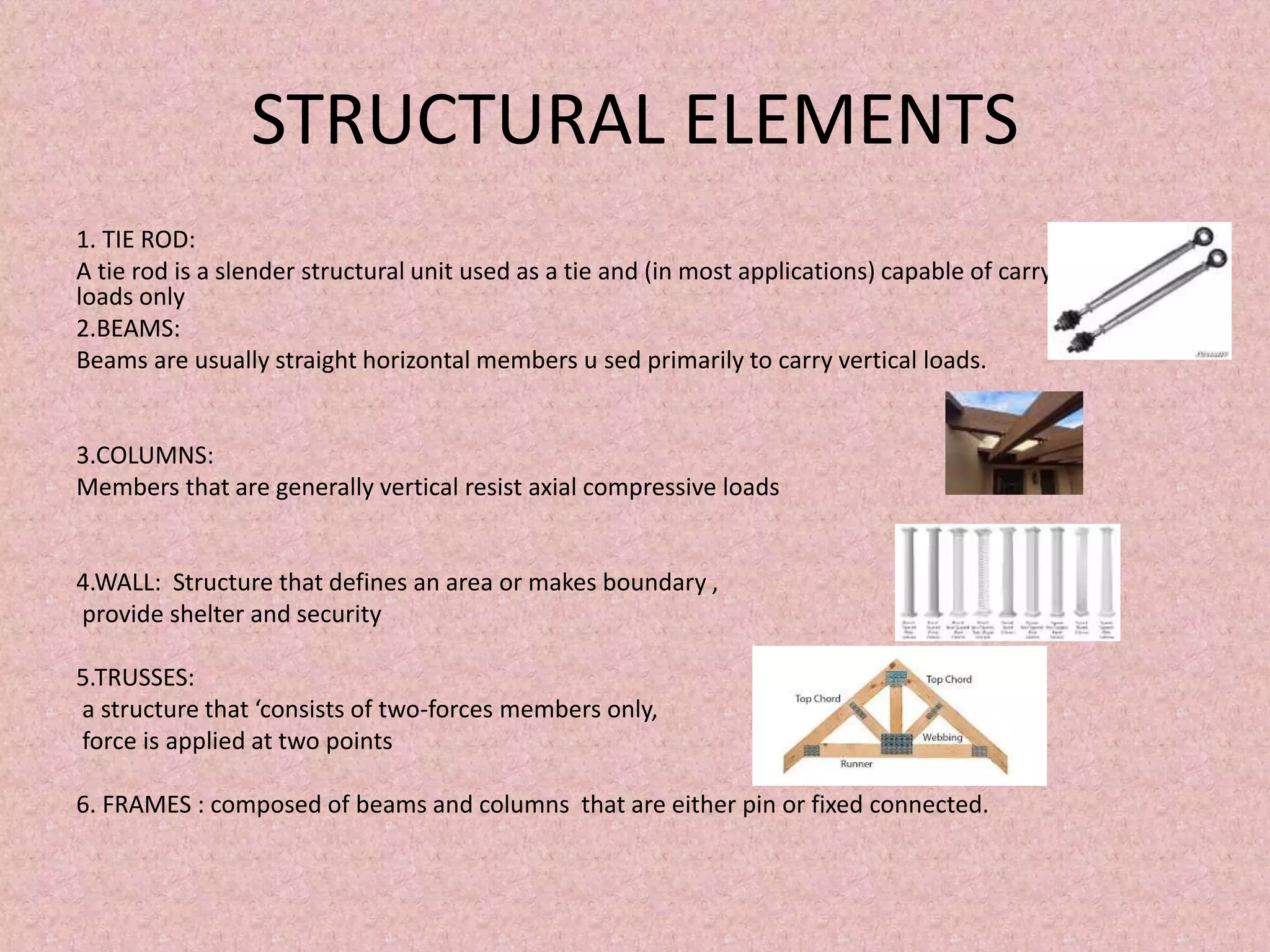 Structural elements and their arrangements | PPTX