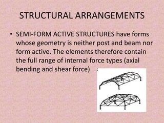 Structural elements and their arrangements | PPTX