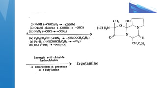 Structural elucidation and stereochemistry of ergot alkaloid.pptx