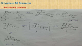 Structural elucidation of quercetin | PPTX