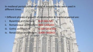Structural engg in middle ages | PPT