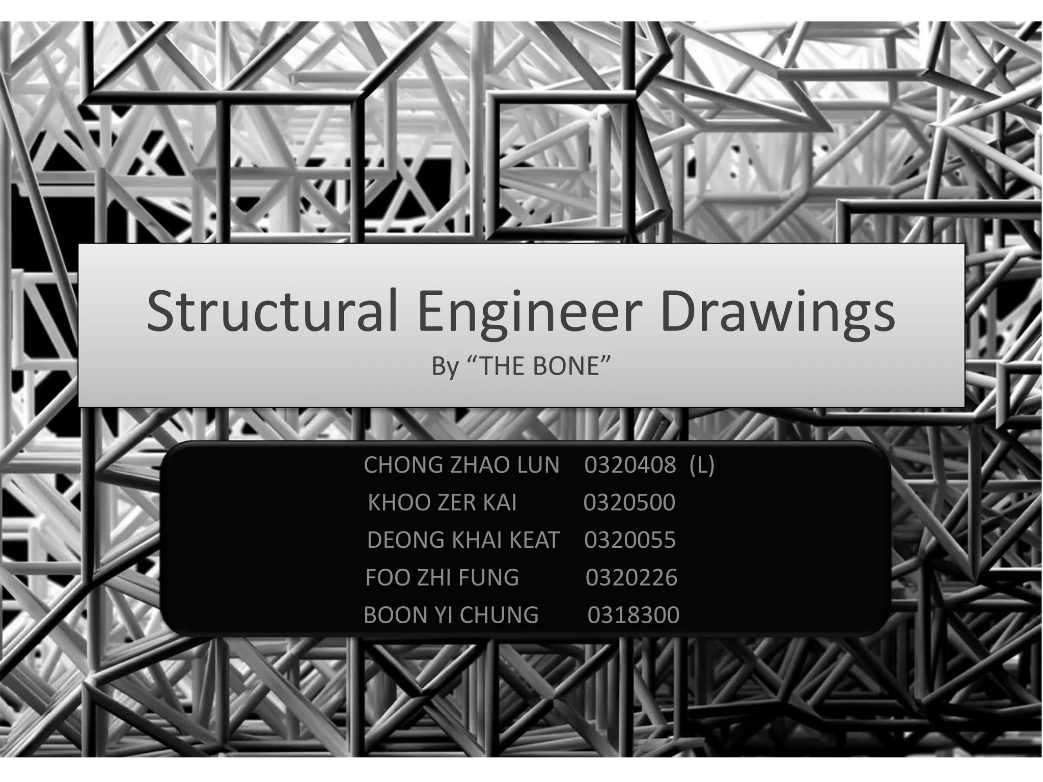 Structural engineer drawings | PPTX