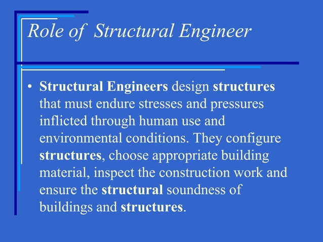 Structural Engineering.ppt | Civil Engineering Industry | Industries
