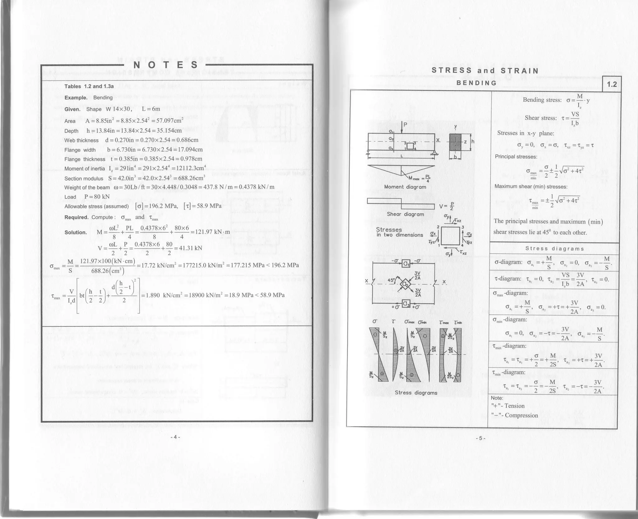 Structural engineering formulas | PDF