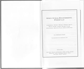 Structural engineering formulas | PDF