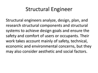Structural engineering ppt 1 | PPTX