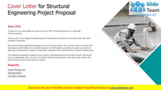Structural Engineering Project Proposal PowerPoint Presentation Slides ...
