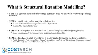 Structural Equation Modelling (SEM) Part 1 | PDF