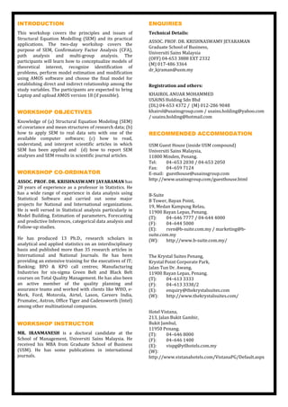 Structural Equations Modelling (SEM) and Its Application March 2013 ...