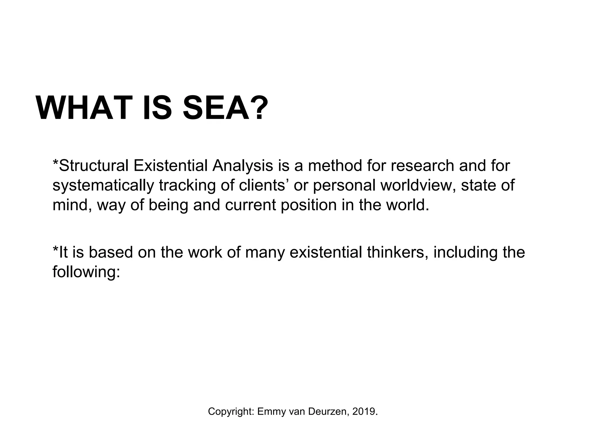 Structural existential analysis slides | PPT