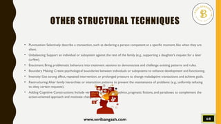 Structural Family Counseling. Power Point Presentation | PPTX