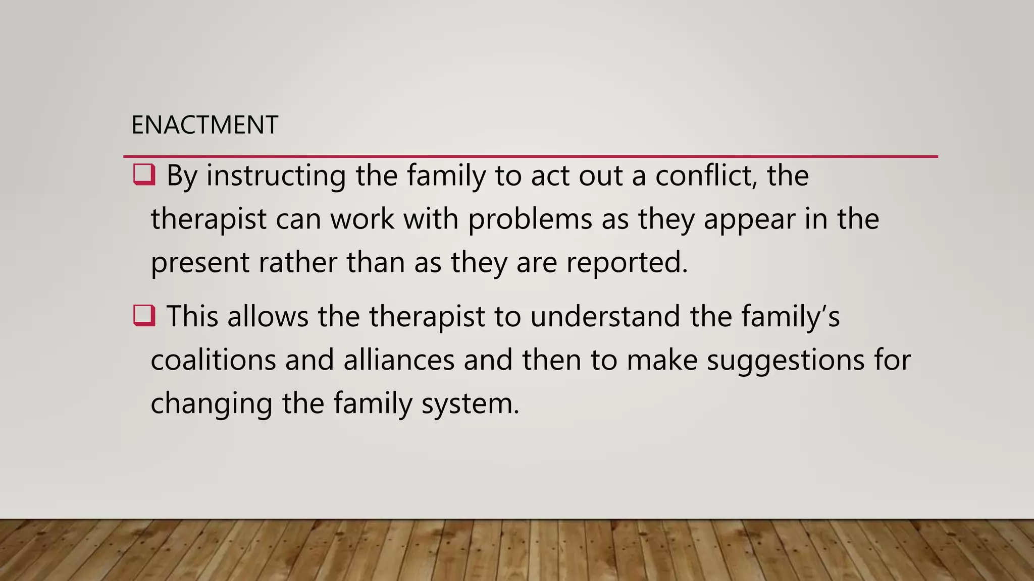 Structural family therapy | PPTX