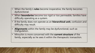 Structural family therapy | PPTX