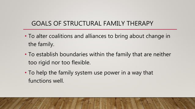 Structural family therapy | PPTX | Physical Therapy | Wellness