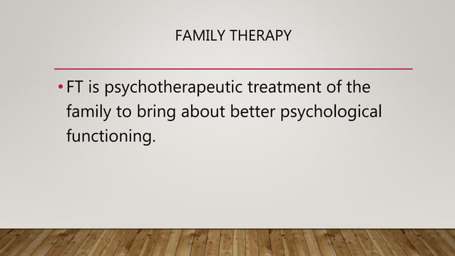 Structural family therapy | PPTX | Physical Therapy | Wellness