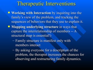 Structural family therapy | PPT