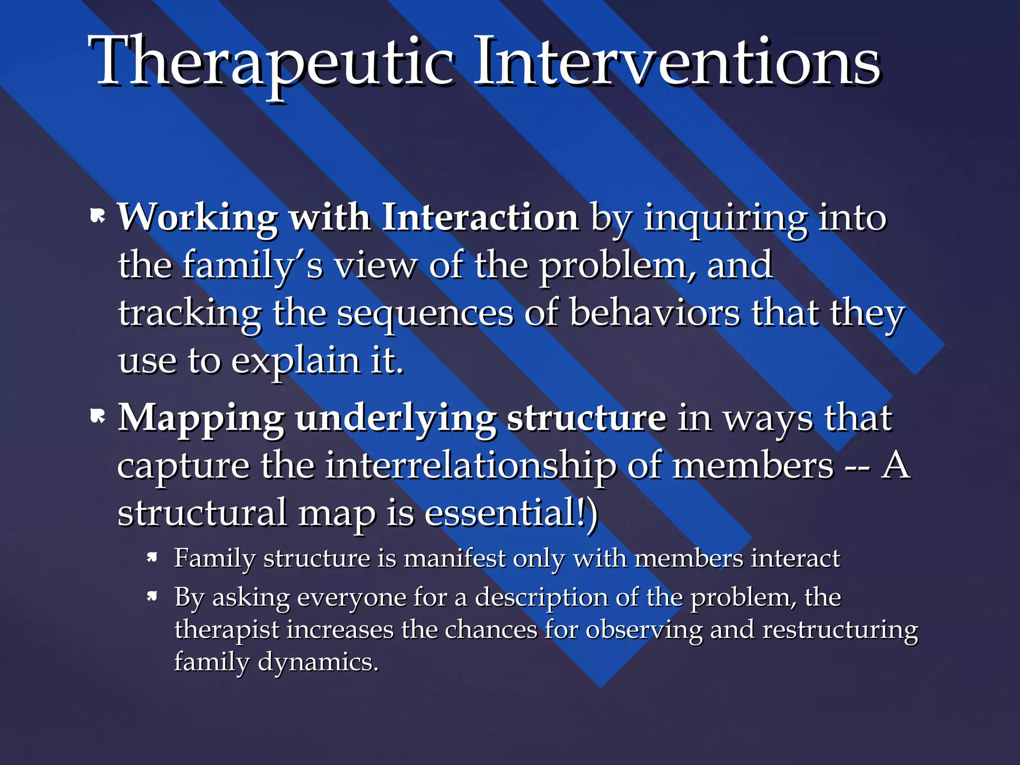 Structural family therapy | PPT