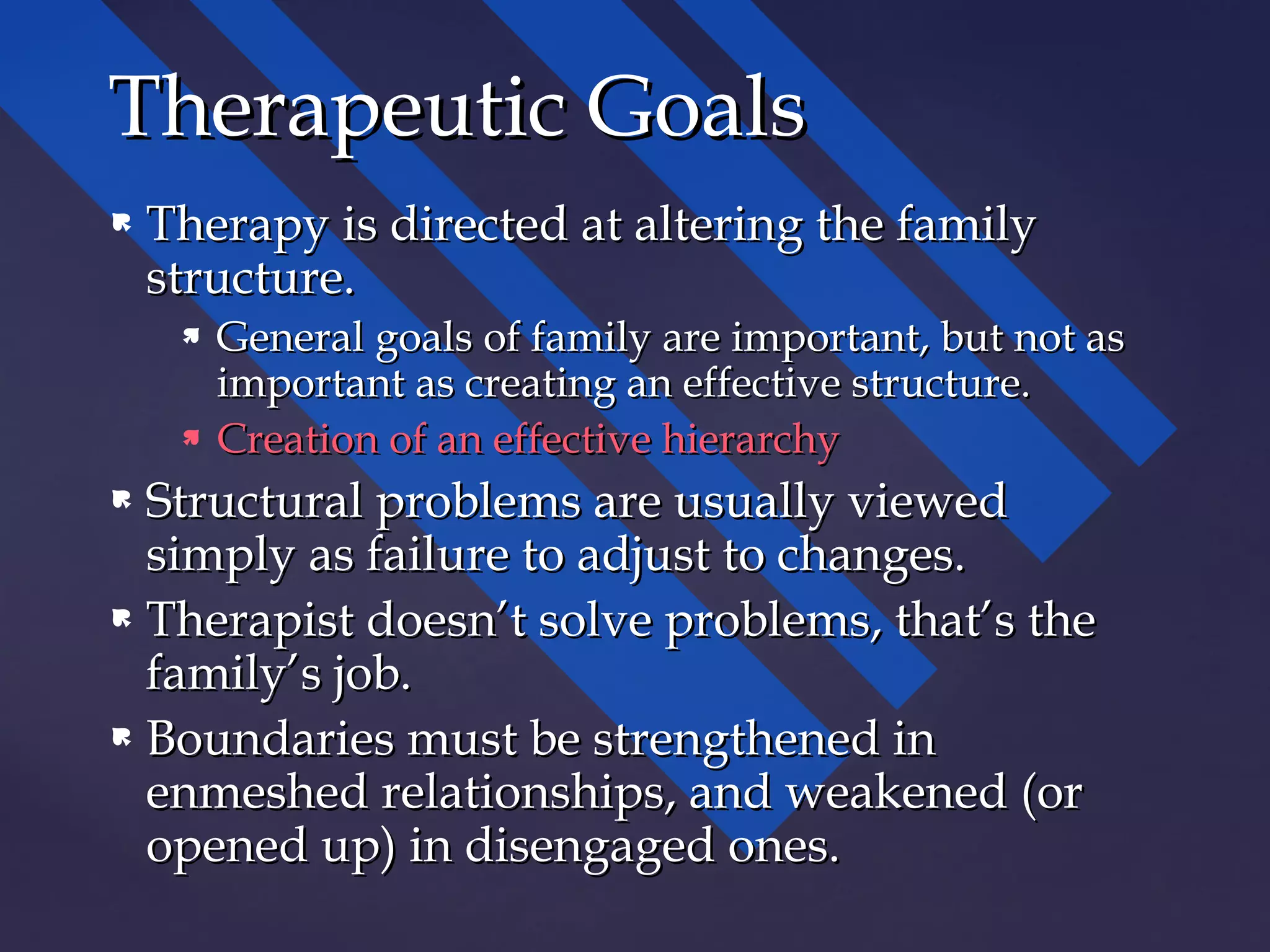Structural family therapy | PPT | Physical Therapy | Wellness