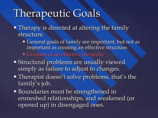 Structural family therapy | PPT | Physical Therapy | Wellness