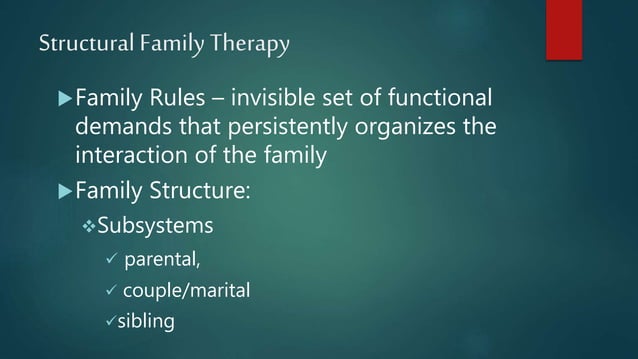 Structural Family Therapy | PPTX | Physical Therapy | Wellness