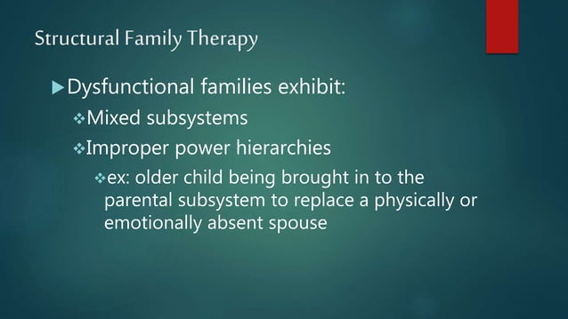 Structural Family Therapy | PPTX | Physical Therapy | Wellness