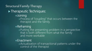Structural Family Therapy | PPTX