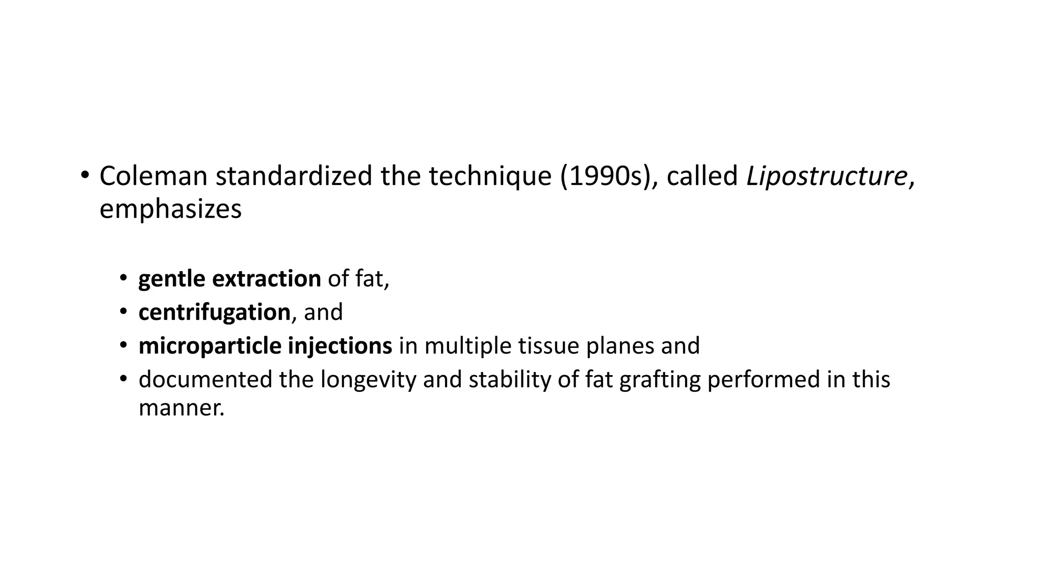 Structural fat grafting in plastic surgery. | PPTX