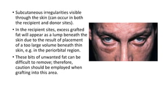 Structural fat grafting in plastic surgery. | PPTX