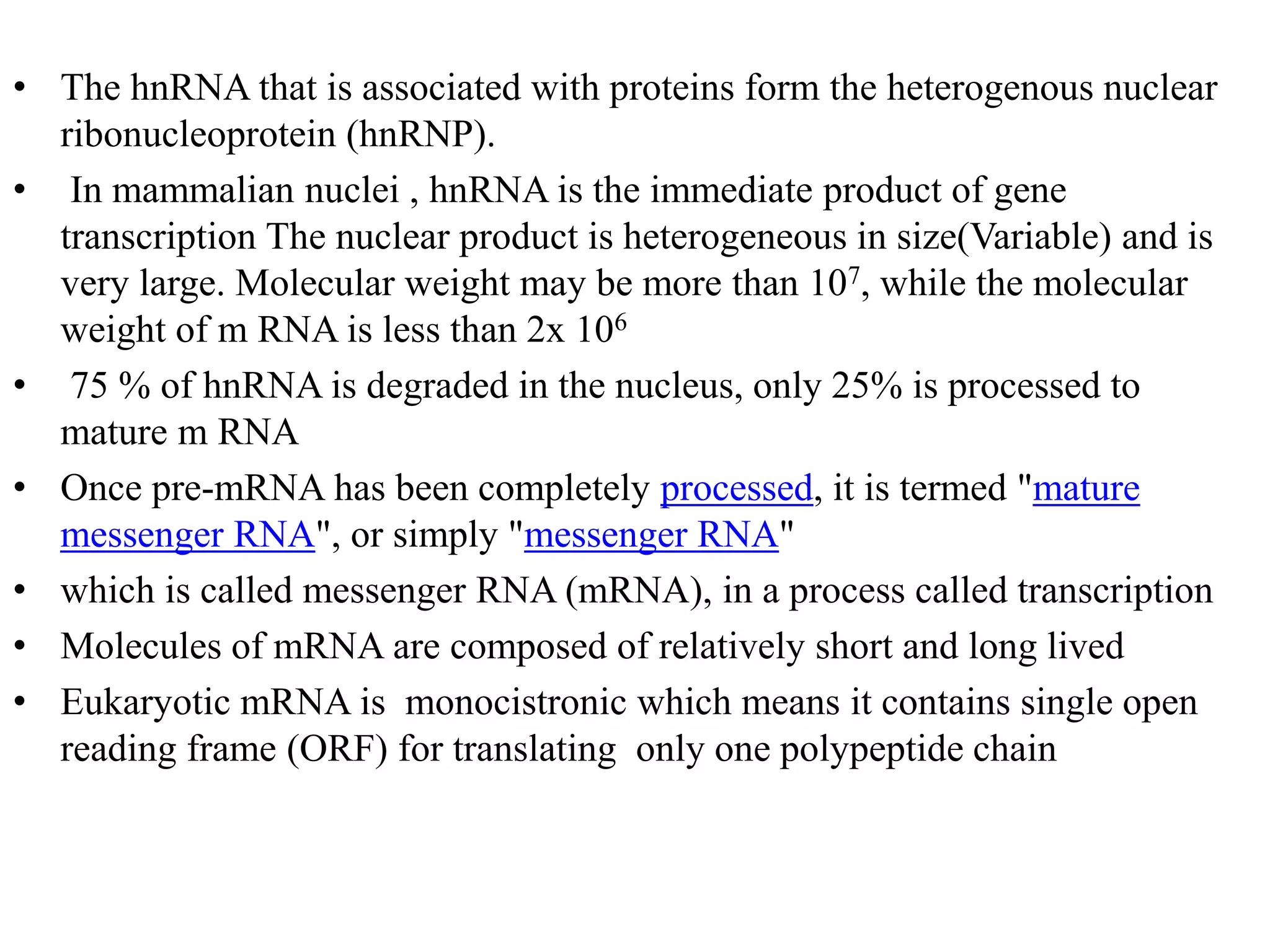 Structural features of rna | PPTX