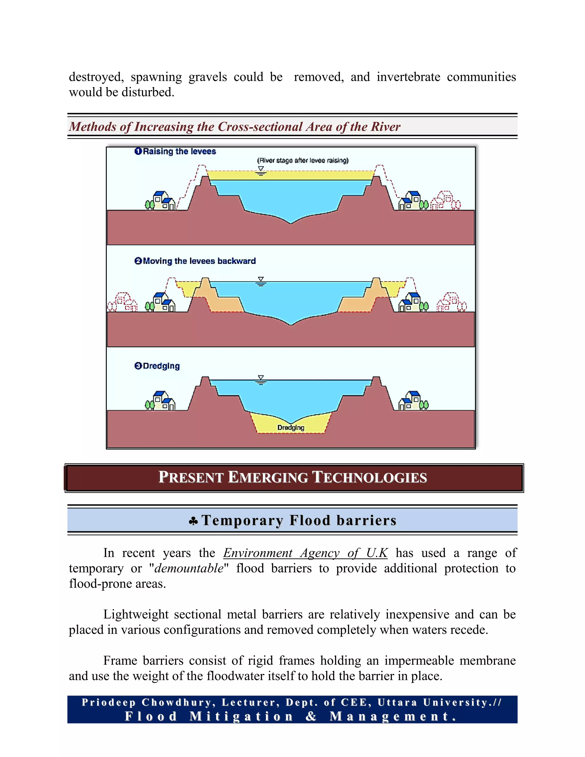 Structural flood control options | PDF