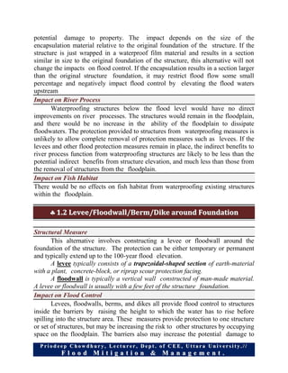 Structural flood control options | PDF