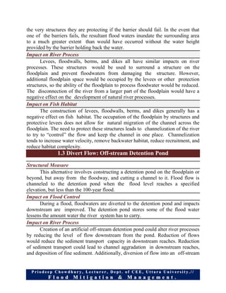 Structural flood control options | PDF