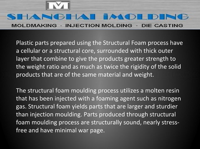 Structural Foam Molding Process | PPT