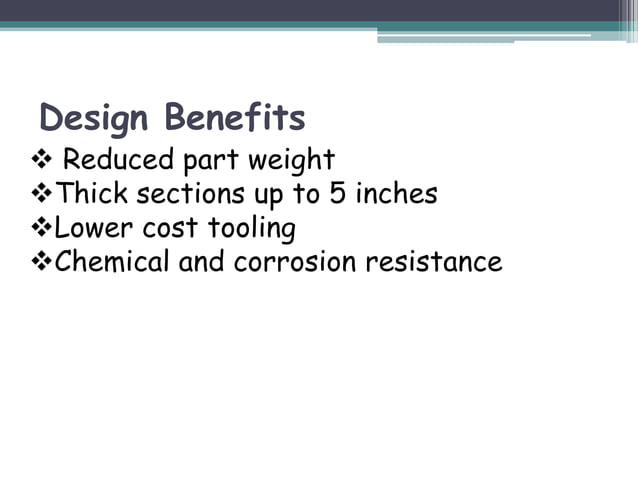 Structural foam molding | PPTX