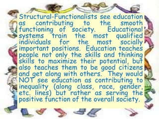 Structural Functionalism | PPTX
