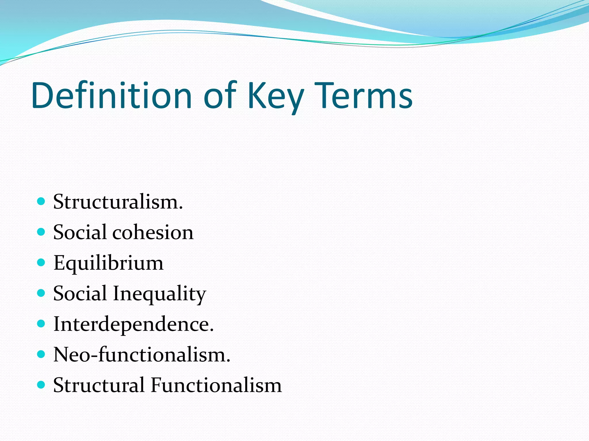 Structural functionalism | PPTX