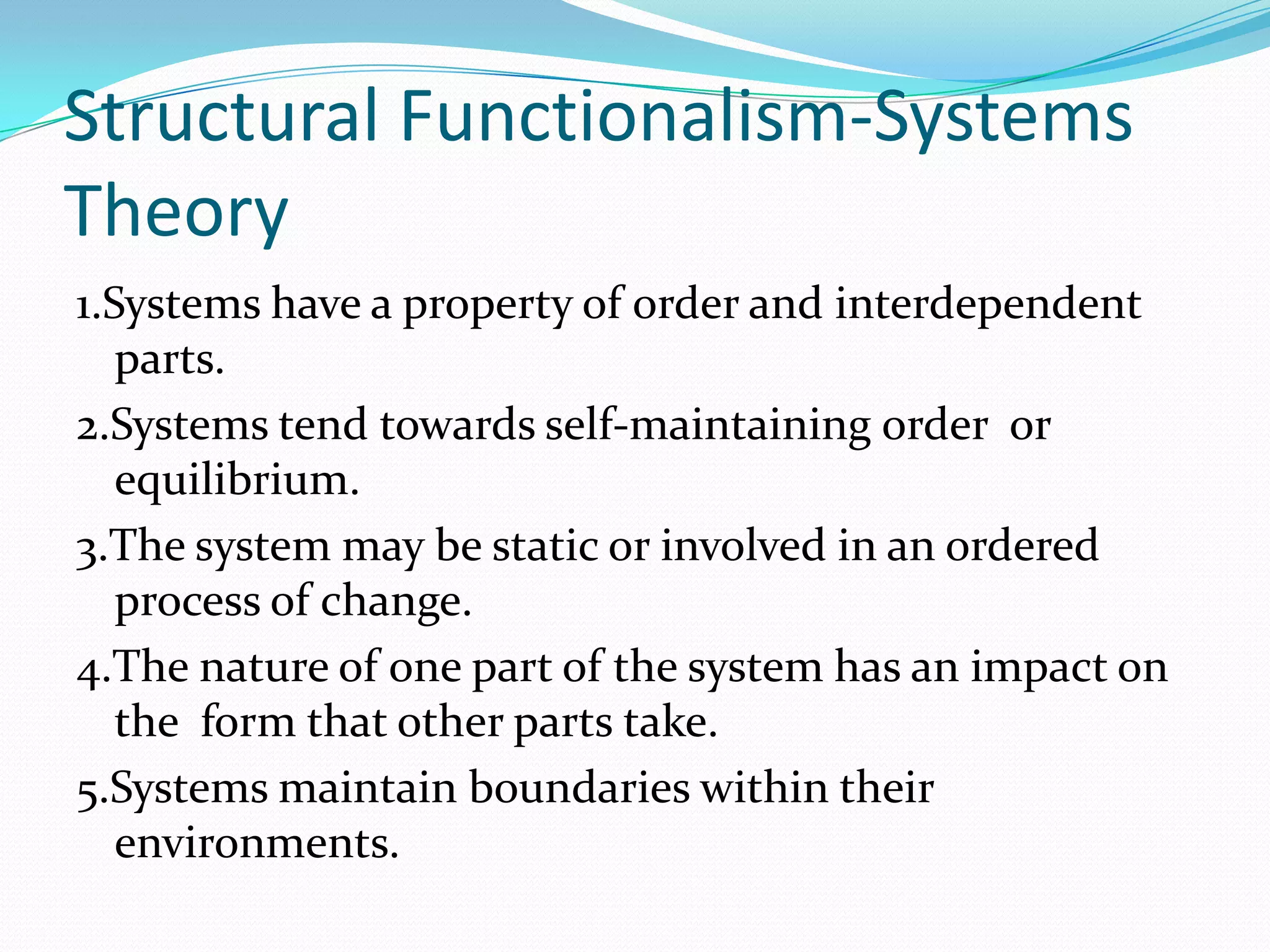 Structural functionalism | PPTX