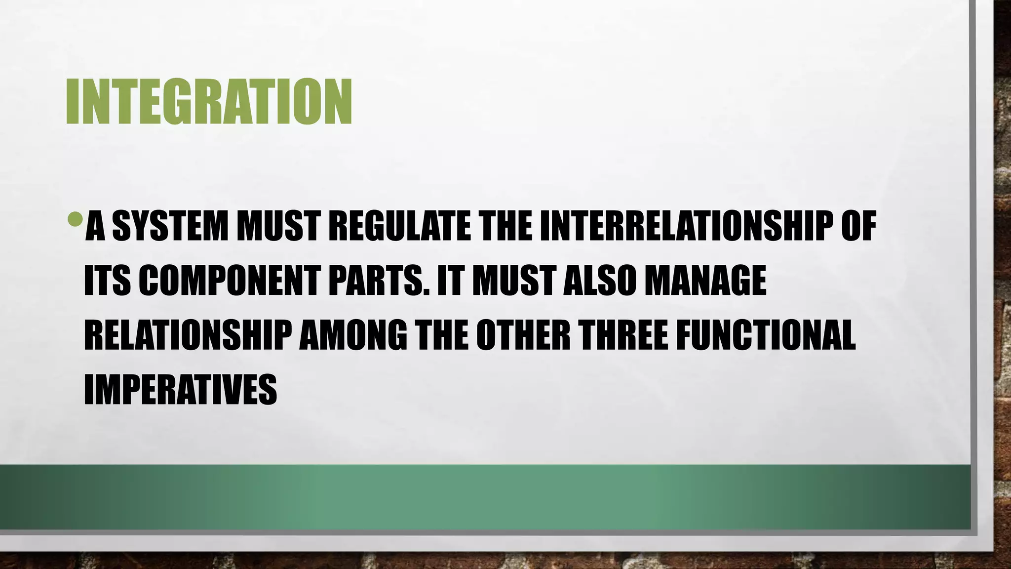 Structural functionalism | PPT